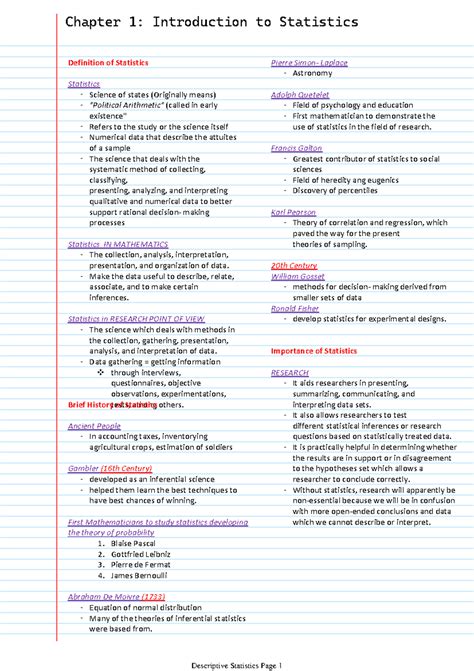 descriptive statistics midterm definition of statistics statistics