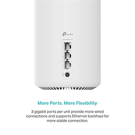 Tp Link Deco Axe Tri Band Wifi E Mesh System Deco Xe Covers Up To Sq Ft Replaces