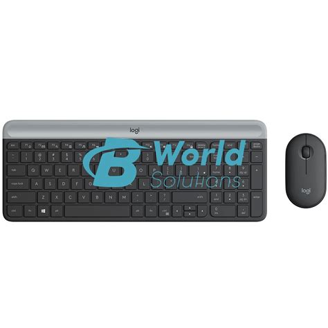 Logitech MK Slim Wireless Keyboard And Mouse Combo Bworld Solutions