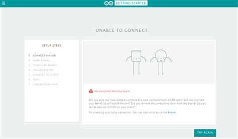 Unable To Recognize Nano 33 Iot When Setting Up Arduino Iot Cloud Cloud Iot Arduino Forum