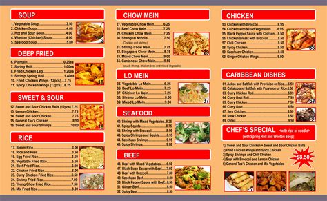 Types Of Restaurant Menus Hot Sex Picture