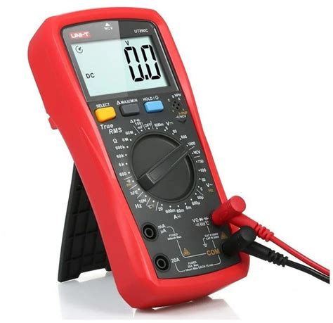 Мультиметр Ut890c Uni T ток 20А температура транзисторы емкость подсветка True Rms Ncv Rel