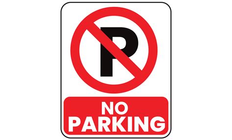 No Parking Clipart