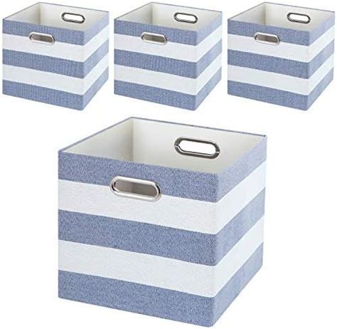 Posprica Storage Basket Bins11×11 Collapsible Storage Cubes Fabric