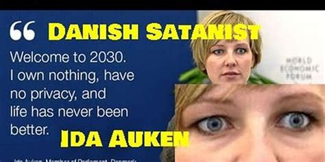 Danish Satanist Traitor Politician Ida Auken On Agenda 2030 In 2015 Jun 8 2015