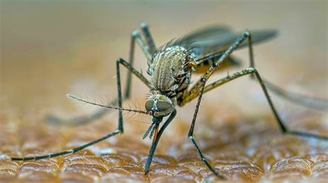 Un Moustique De Près Dans La Nature Photo Gratuite
