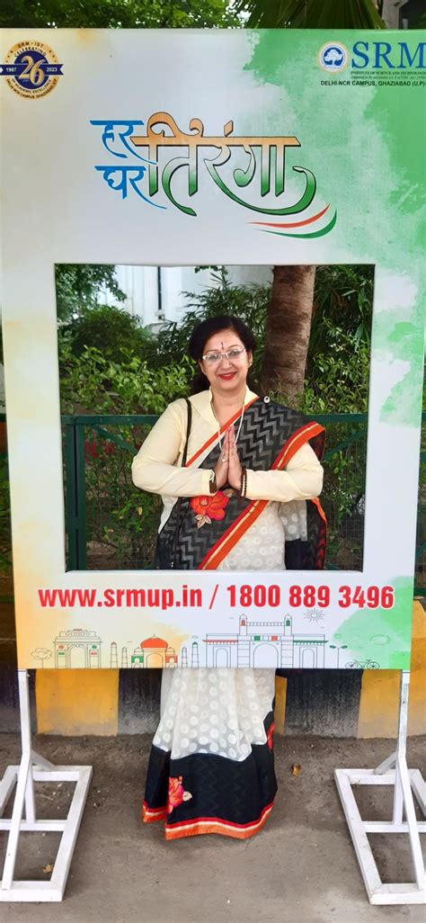 Dr Anchal Mishra On Linkedin 77th Srmist Jaihind Jai