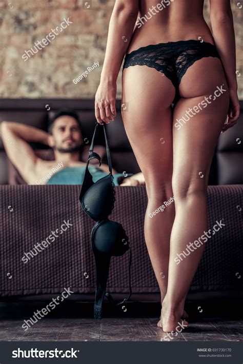 Couple Having Sex Back View Woman Stock Photo Shutterstock