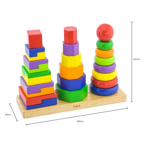 Discover And Create With Geometric Stacker Kinderlife