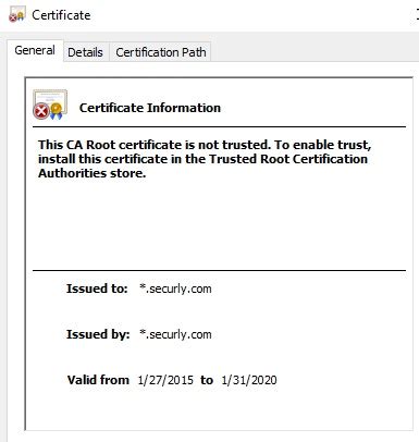 Why Do I Get SSL Errors When Using Securly DNS Servers Support