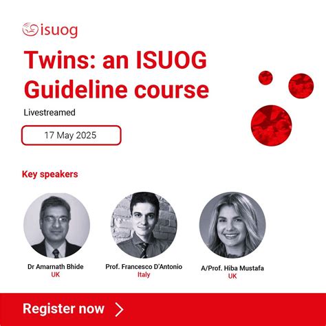 Twins An Isuog Guideline Course Isuog International Society Of