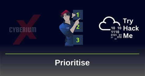 Tryhackme Prioritise Writeup Cyberiumx