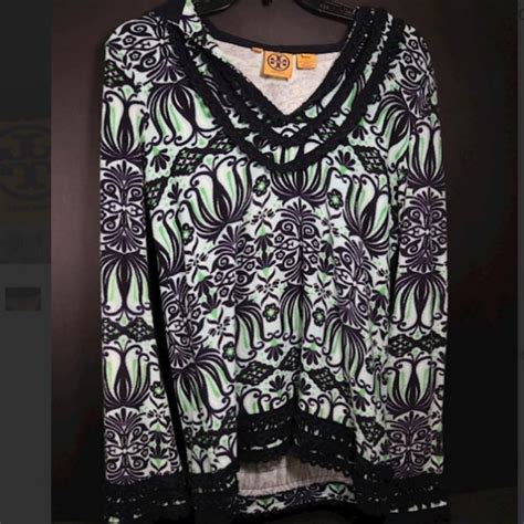 Tory Burch Hooded Terry Cloth Cover Gem