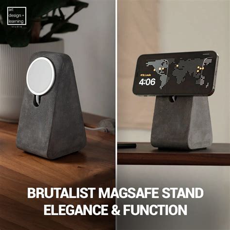 Brutalist MagSafe Stand Elegance Function