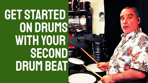 Basic 8th Note Beat With Bass On 1and And 3and Start Learning Drums Pt