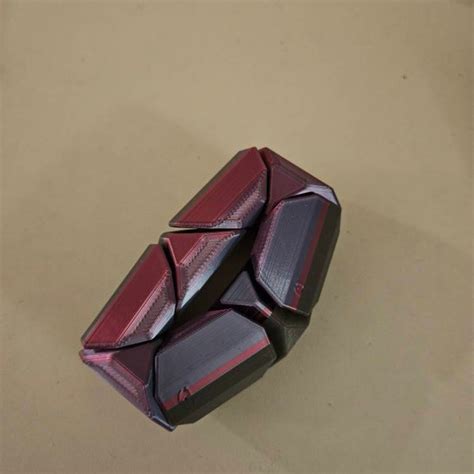 Fidget Toy 3d Printed Articulated Elephant Etsy