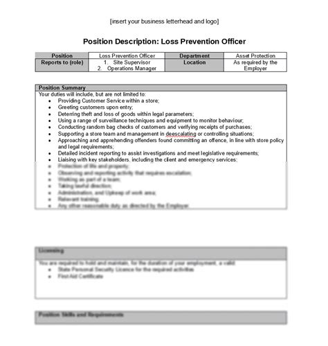 Loss Prevention Resume Objective 10 Inventory Supervisor Resume