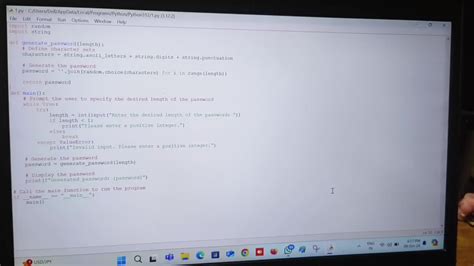 Ragini Ph On Linkedin Codsoft Internship Python Passwordgenerator