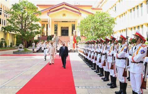 President Spotlights Important Role Of People S Public Security Forces