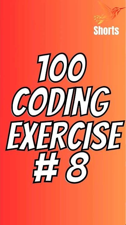 coding exercise coding questions 8 oneminuteknowledge python coding logic programming