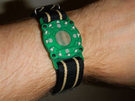 Homemade Circuit Board Wrist Watch Wearablewednesday Adafruit