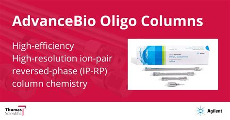 Thomas Scientific On Linkedin Advancebio Oligonucleotide Columns