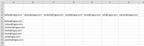 Michaels Techblog Excel Split E Mail Addresses In One Cell To