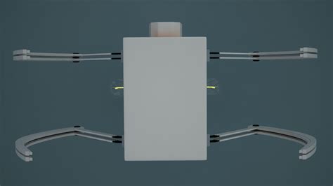 로봇 하이테크 팩 3d 모델 10 Obj Fbx Max Free3d