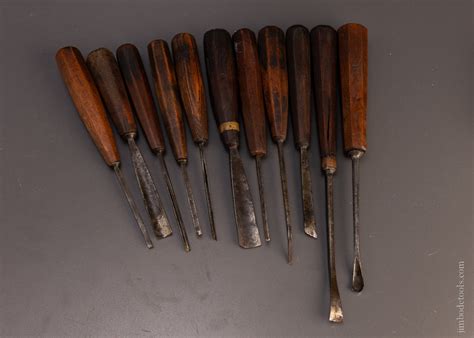 11 Addis Carving Chisels Gouges 107440 Jim Bode Tools