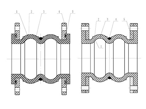 Rubber Expansion Joint For Pipeline Anti Deformation