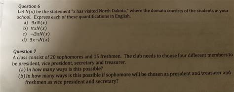 Solved Question 5 Consider All Bit Strings Of Length 6 A