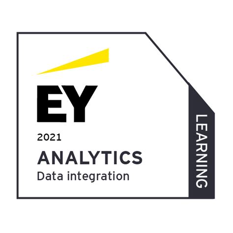 Ey Analytics Data Integration Learning 2021 Credly