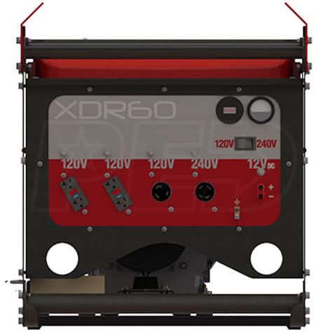 Voltmaster Xdr60el 5500 Watt Electric Start Portable Diesel Generator