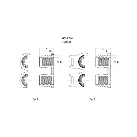 Fast Lock Quick Lock Nut Holder