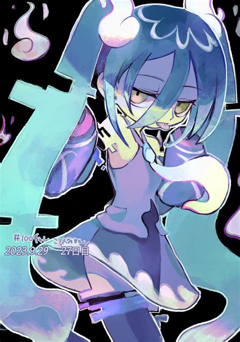 Hatsune Miku And Ghost Miku Pokemon And 2 More Drawn By Kotsubumikan