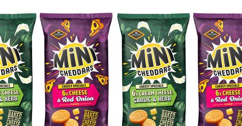Mini Cheddars Range Gets Even Cheesier With Two Limited Edition