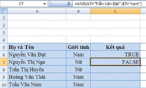 Giải đáp Thắc Mắc Trong Excel Có Bao Nhiêu Hàm Logic Nào