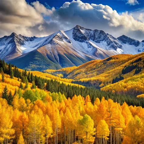 Aspen Vision At Independence Pass Co Stock Illustration Illustration