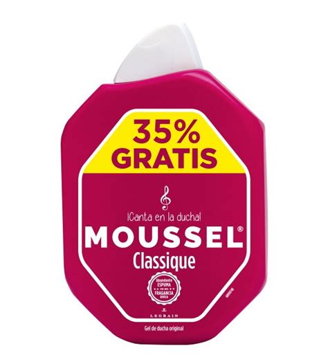 Clásico Gel 35 Gratis 900 Ml Moussel Perfumerías Avenida