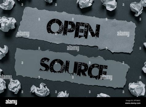 Handwriting Text Open Source Conceptual Photo Contains The Source Code That Can Be Modified And