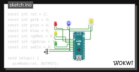 Ampelsteuerung Copy Wokwi Esp32 Stm32 Arduino Simulator