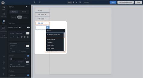 New In Canvas Customizable Tables In Related Lists Sub Tab Grouping