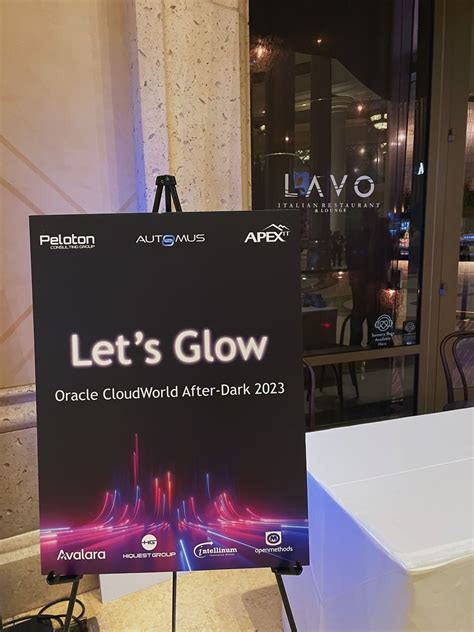 Peloton Consulting Group On Linkedin Cloudworld Ocw Oracle Pelotonconsultinggroup Letsglow