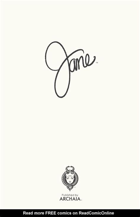 Read Online Jane Comic Issue Tpb