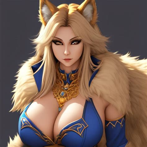 Busty Foxwoman Queen By Wolfgodess15 On Deviantart