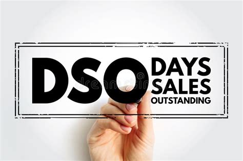 Dso Days Sales Outstanding Measure Of The Average Number Of Days That