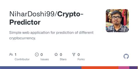 Github Nihardoshi99crypto Predictor Simple Web Application For Prediction Of Different