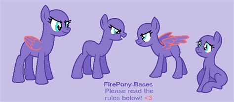 Mlp Base 46 By Ukulelemoon On Deviantart
