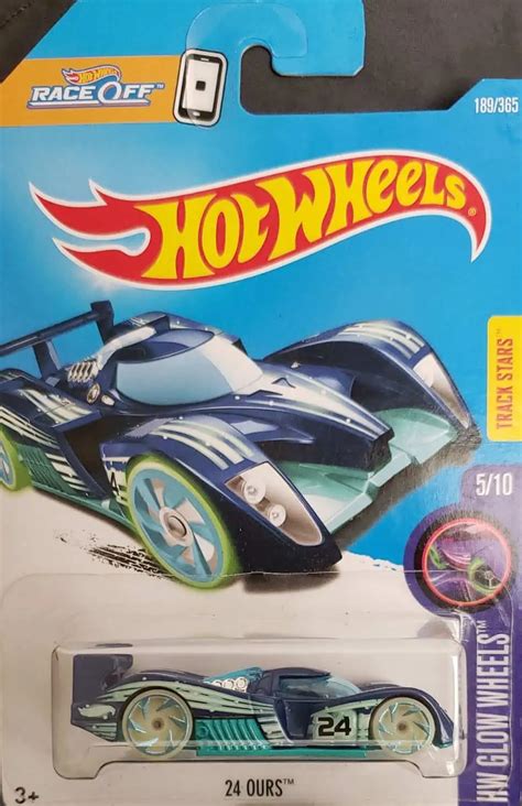 Hot Wheels Glow Wheels 24 Ours Universo Hot Wheels