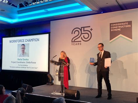 Winners Of Our 2023 National Awards Revealed Considerate Constructors Scheme